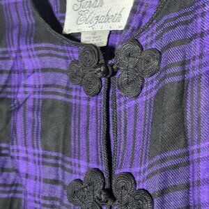 Sarah Elizabeth | Skirts | Vintage Sarah Elizabeth Plaid Button Front ...